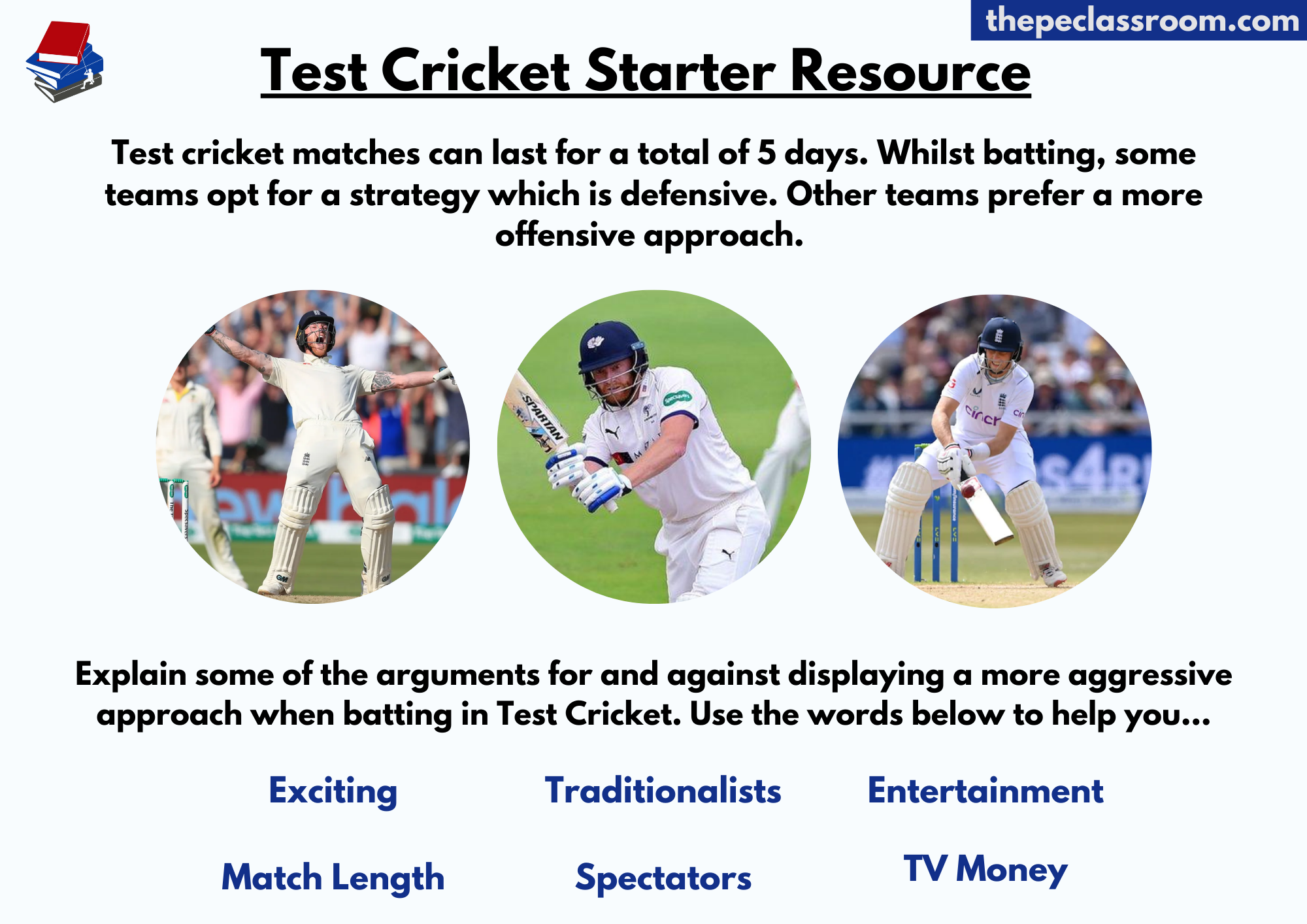 Test Cricket – The PE Classroom